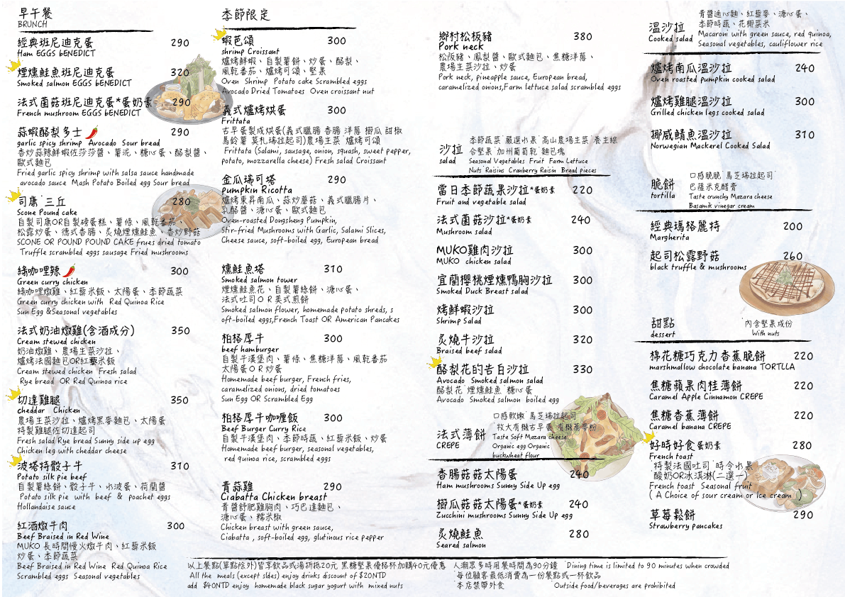 Muko Brunch︱台北永康街早午餐餐廳︱酪梨控必訪 – 娜塔蝦的滑雪食旅手記